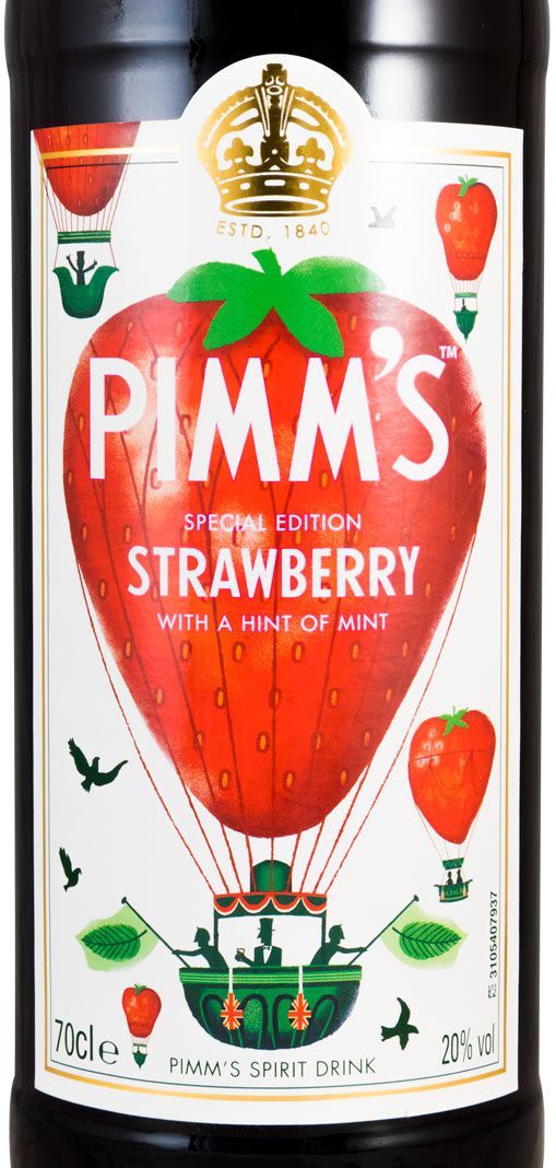 Pimm's Strawberry with a Hint of Mint