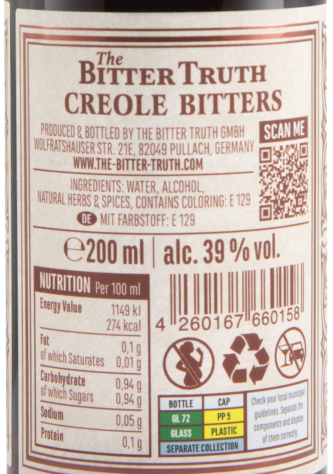 Bitter Truth Creole 20cl