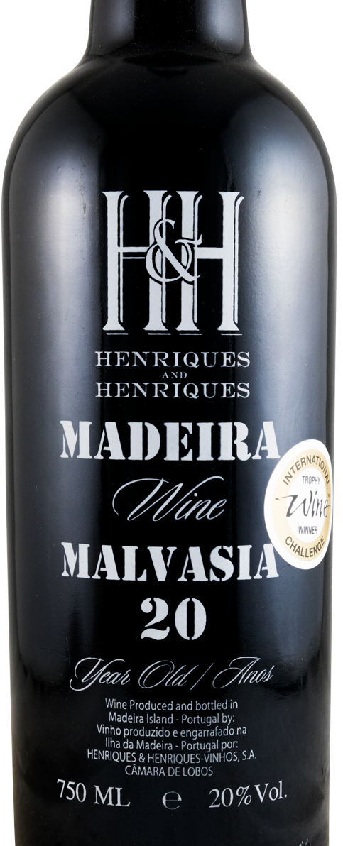 Madeira Malvasia 20 anos Henriques & Henriques