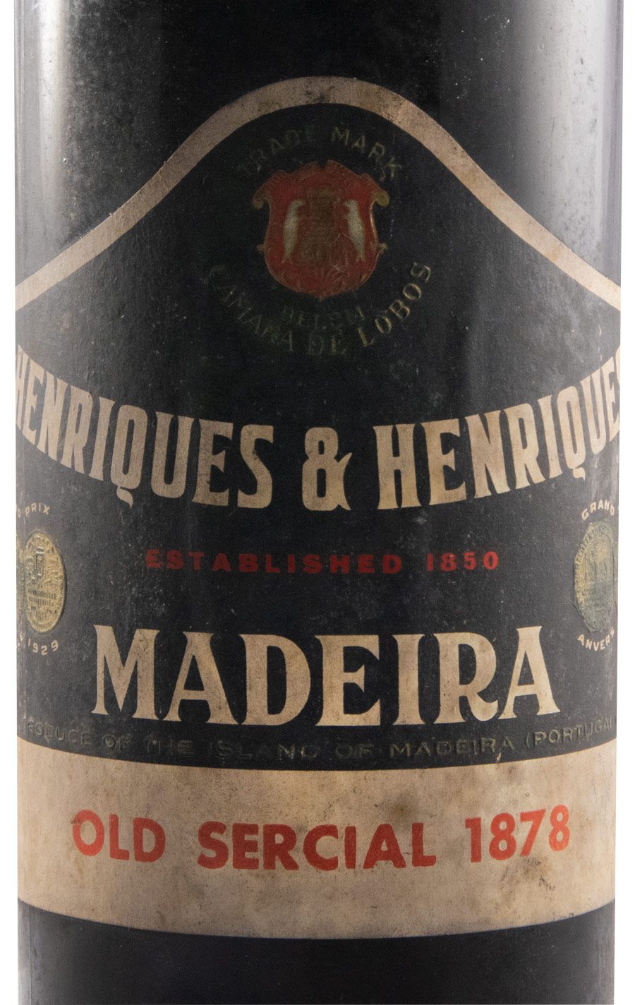 1878 Madeira Henriques & Henriques Old Sercial