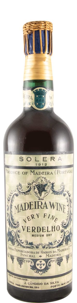 1912 Madeira Adega Exportadora de Vinhos da Madeira Verdelho Solera