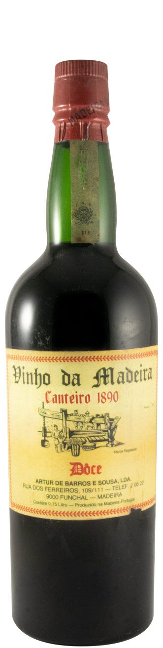 1890 Madeira Artur Barros e Sousa Canteiro Sweet