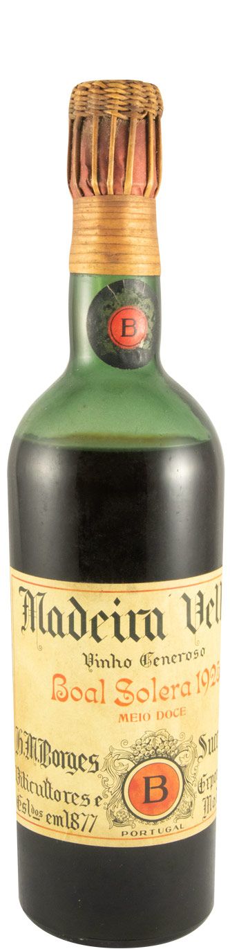 1925 Madeira H. M. Borges Boal Solera
